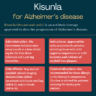 Kisunla (donanemab-azbt) for Alzheimer’s | Alzheimer's News Today